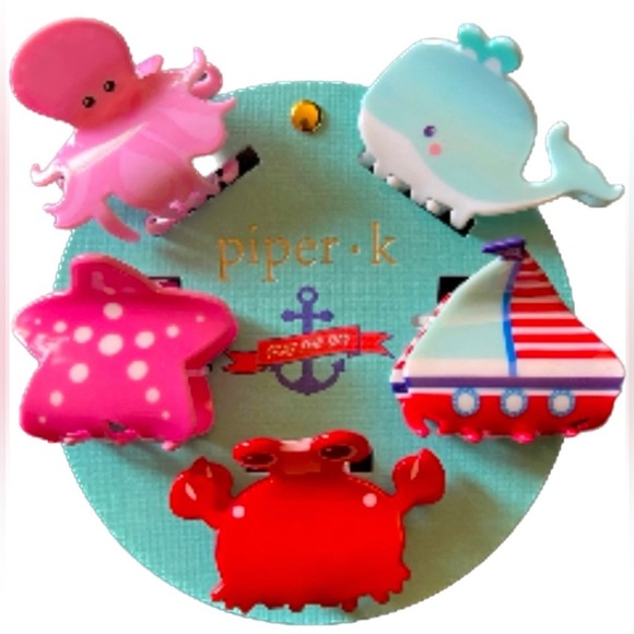 Piper K | Accessories | Nwt Piper K Seas The Day Summer Ocean Octopus ...